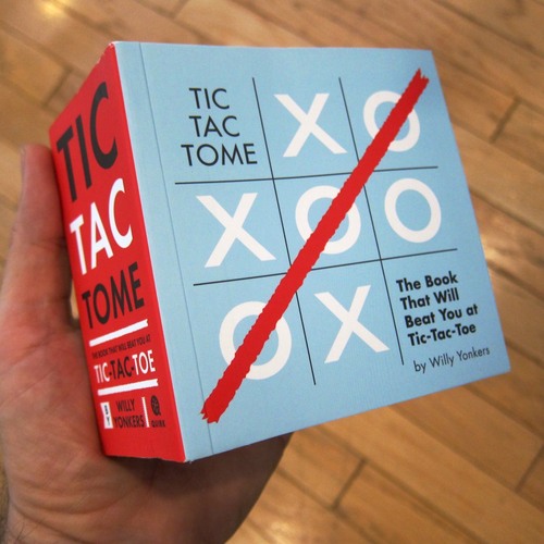 A book that plays tic-tac-toe with you - Boing Boing