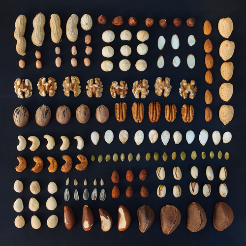 Color-organized arrays of food and plants, photographed by Emily ...