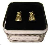 Dalek cufflinks - Boing Boing