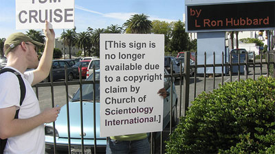 Anonymous vs. Scientology protest in LA today - Boing Boing