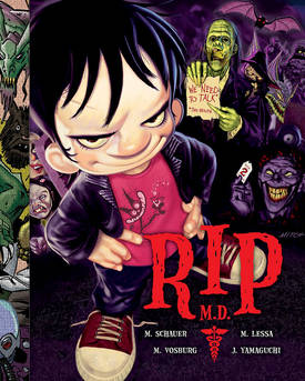 Rip M.D.: graphic novel about a kid who solves problems for hurt ...