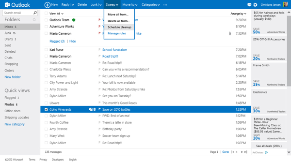 Conquering Graymail With Outlook.com - Boing Boing