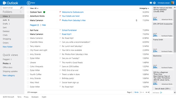 Privacy Matters On Outlook.com - Boing Boing