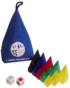 IceDice - fun family game with very pointy pyramid-shaped pieces ...