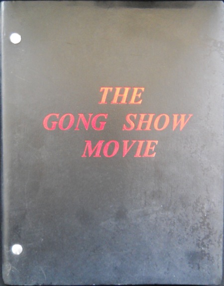 Script for the Gong Show movie - Boing Boing