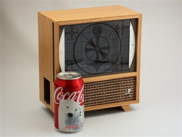 Miniature midcentury media center (Just add iPad Mini) - Boing Boing