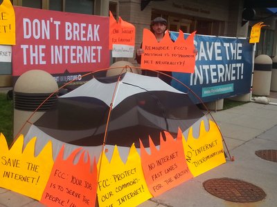 Activist camp on FCC's doorstep for Net Neutrality: Occupy the FCC ...