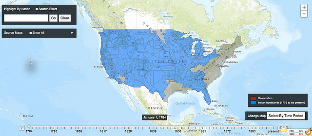 Time-lapse vision of America's theft of Native American land, 1776—1887 ...
