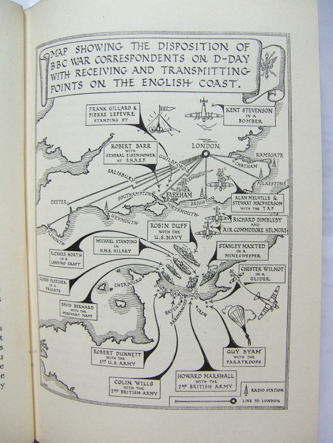 Reader shares a 1946 book: 'BBC War Report from D-Day' - Boing Boing