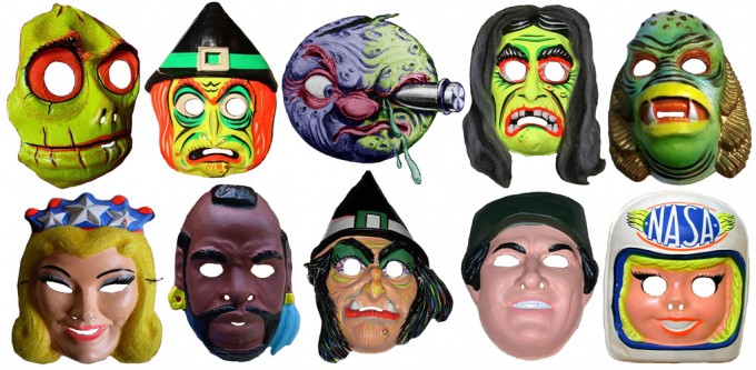 Photos: A motherlode of vintage Halloween masks - Boing Boing