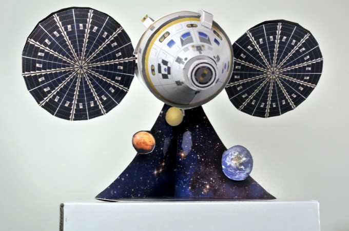How to make a NASA Orion crew vehicle paper model - Boing Boing