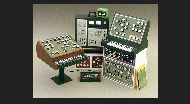 Tiny models of vintage synthesizers - Boing Boing