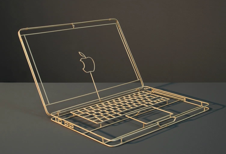 Wireframe models made real with wooden sticks - Boing Boing