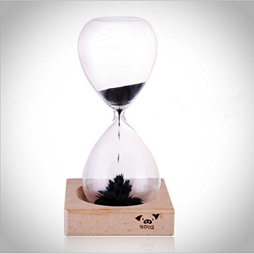 Hourglass full of magnetized "sand" - Boing Boing