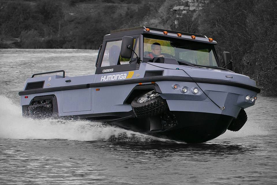 Amphibious truck goes off-road, and off-land - Boing Boing