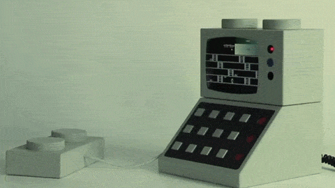 Electronic devices made from oversized wood LEGO bricks - Boing Boing