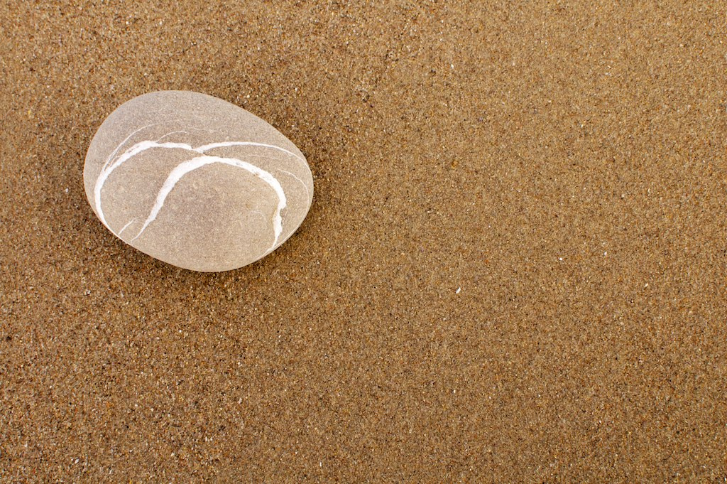 The only furniture you need is a single smooth stone that reminds you ...