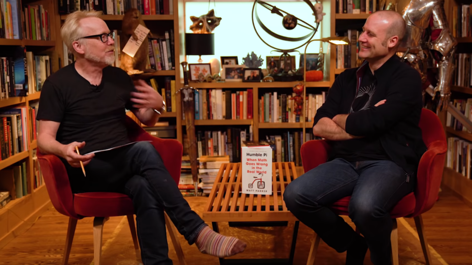 Adam Savage and Numberphile's Matt Parker discuss math-love and Matt's ...