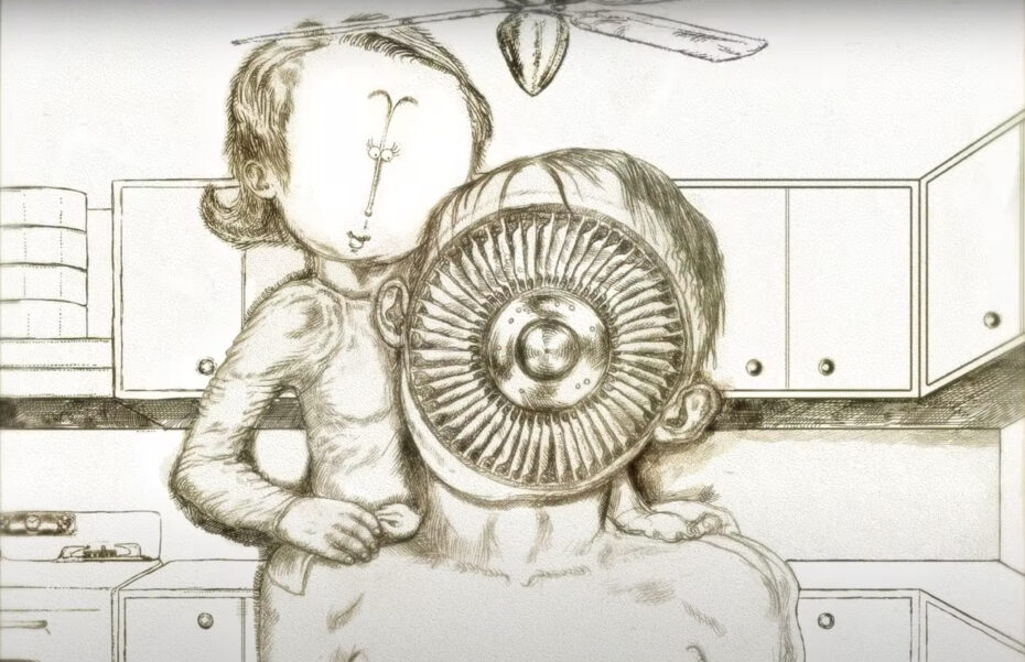 Kafkaesque romance about a man whose face becomes a jet turbine - Boing ... Kafkaesque romance about a man whose face becomes a jet turbine - Boing ...
