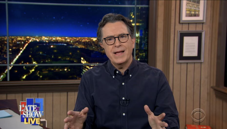 Stephen Colbert: "Who could have seen this coming? Everyone?" - Boing Boing