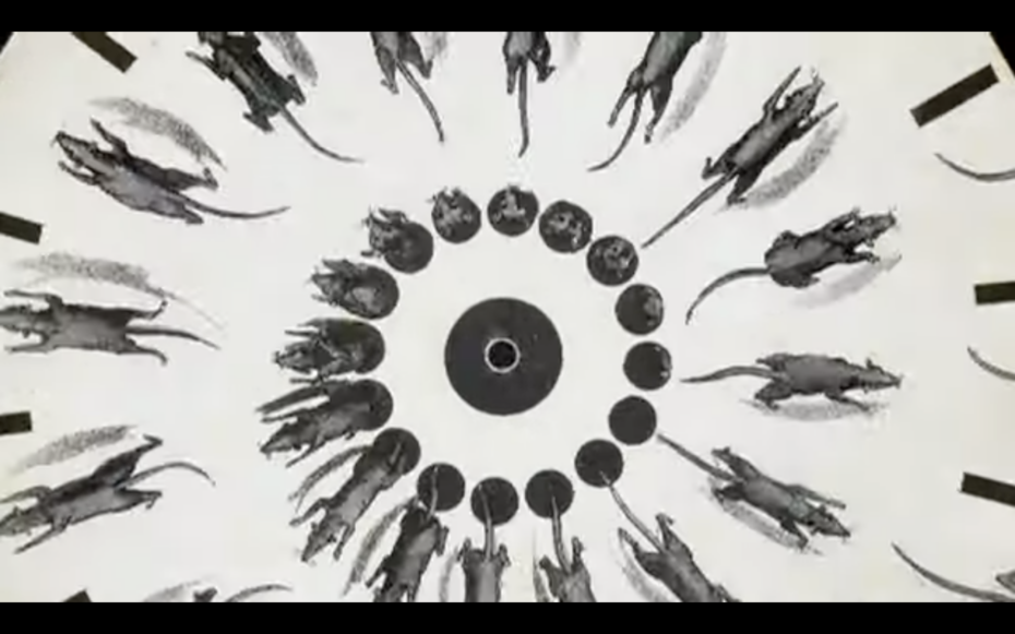 Trippy phenakistoscope animation of rats from 1833 - Boing Boing