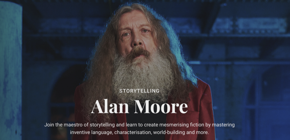 Check out Alan Moore's new six-hour storytelling master class from the ...
