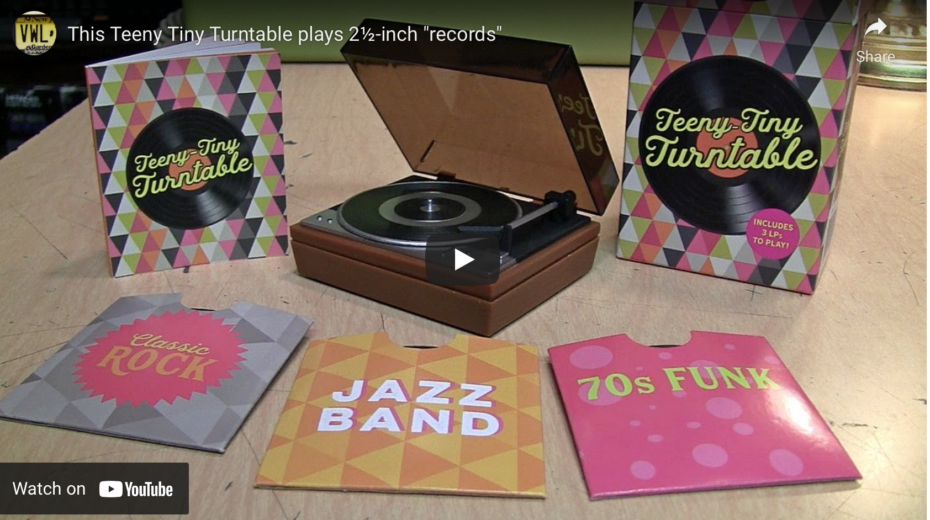 Check out this tiny turntable - Boing Boing