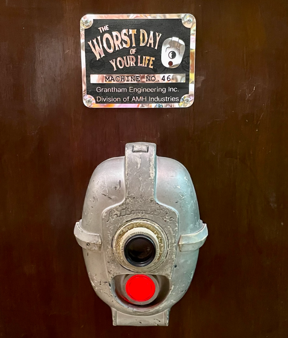 Try your luck with "The Worst Day of Your Life" fortune telling machine ...