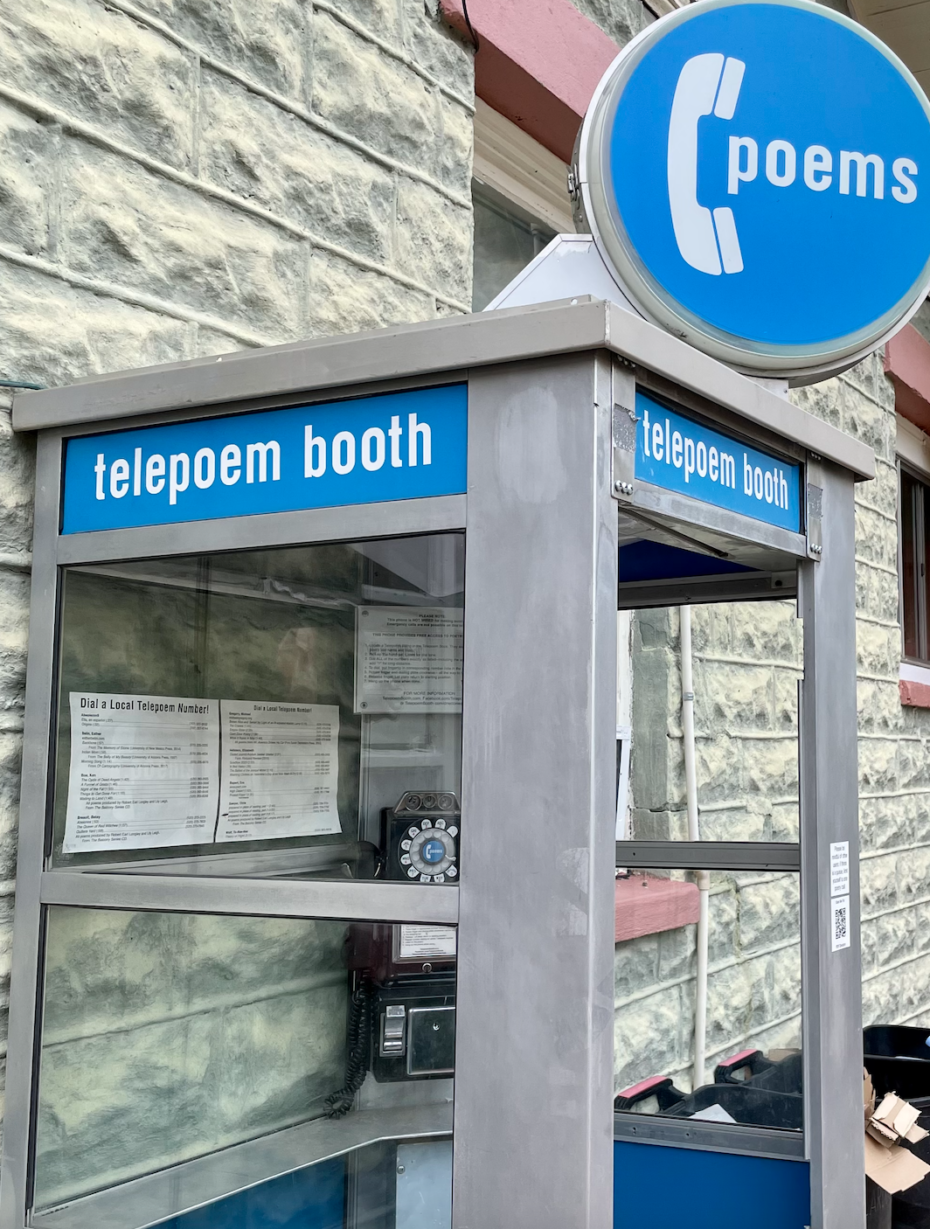 Telepoem Booths let you dial a poem in vintage phone booths - Boing Boing