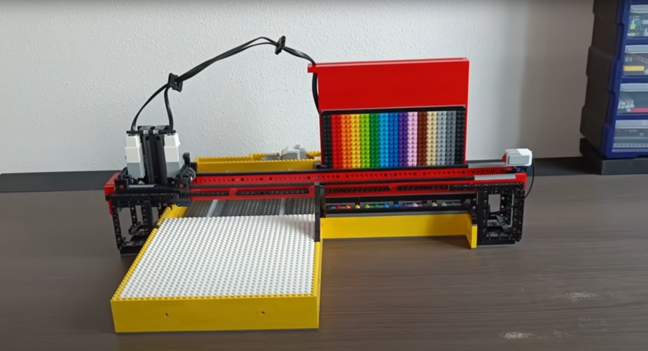 Meet the Pixelbot 3000, an AI-powered Lego mosaic robot - Boing Boing