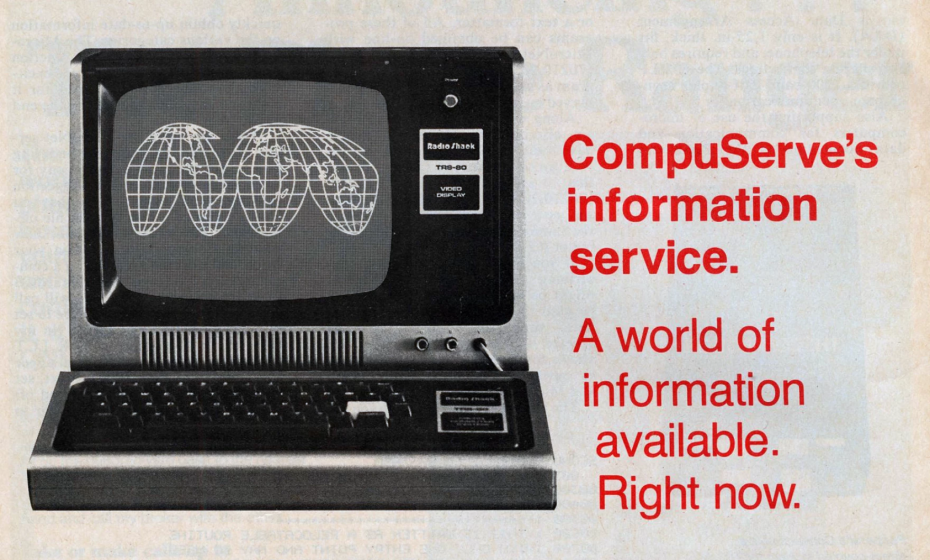 Retrospective about Compuserve and the pre-web Internet - Boing Boing