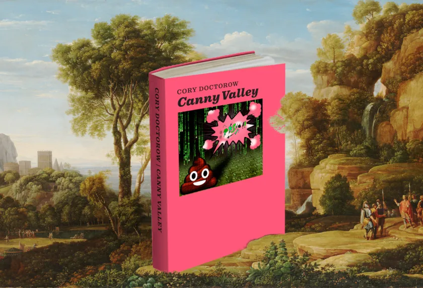 Canny Valley: art book of Cory Doctorow's topical collages - Boing Boing