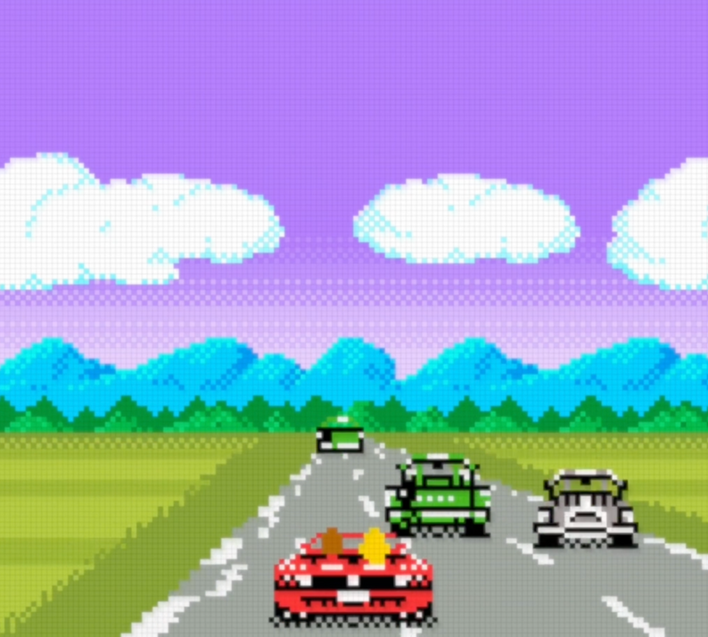 40-year-old arcade game OutRun ported to 27-year-old Game Boy Color ...