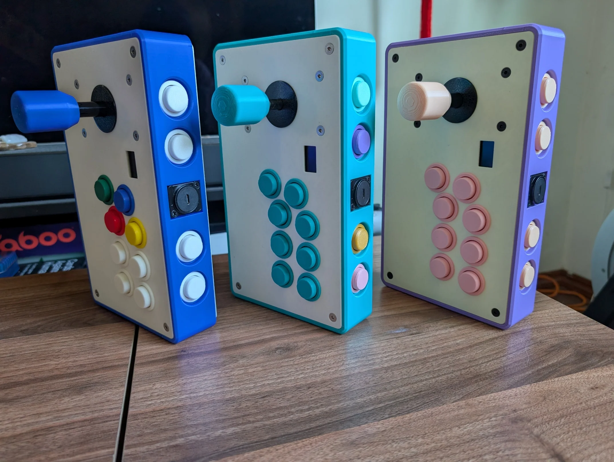 3D-printed mini arcade stick - Boing Boing