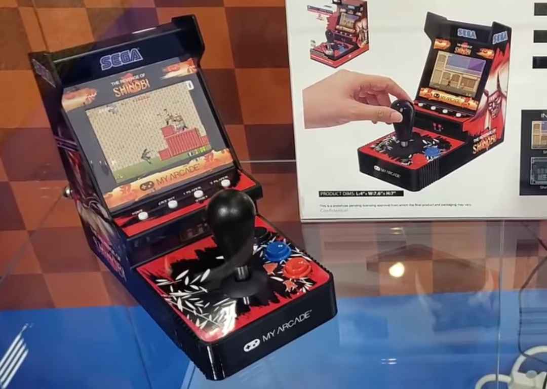Tiny arcade games feature classic Sega, Capcom and Namco titles - Boing Boing